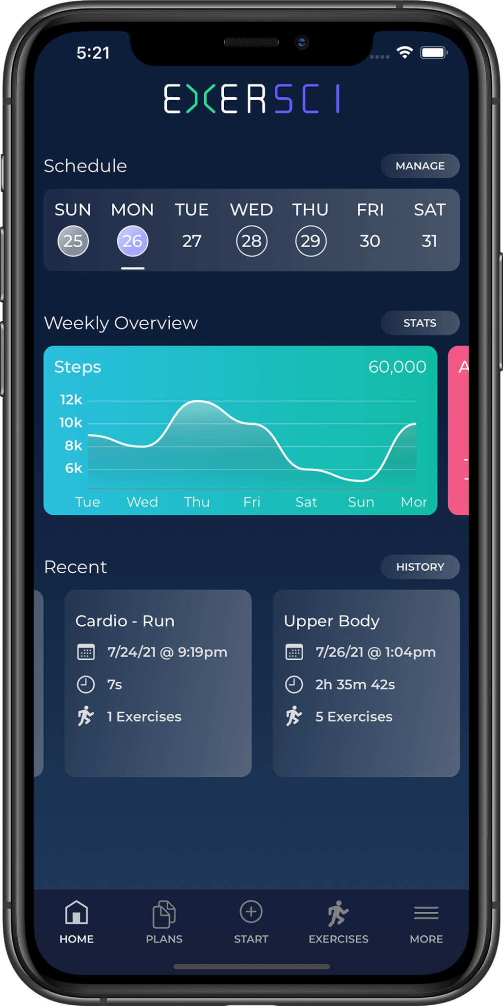 ExerSci Workout Log | Techne Coding LLC
